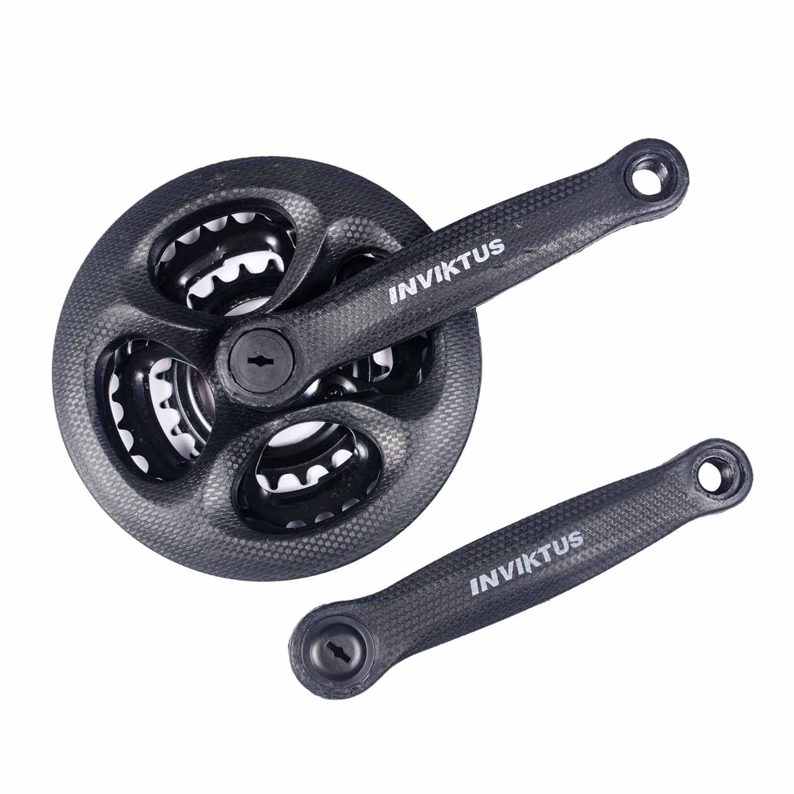 Pedivela 24/34/42D Index Revestida Preta PC39 Inviktus - Inviktus Bike